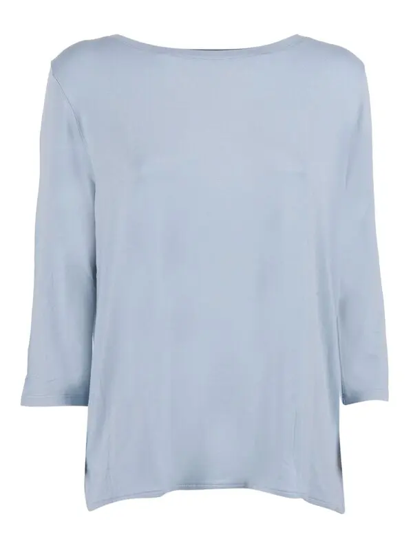 Majestic Filatures Boatneck 3/4 Sleeve T-shirt
