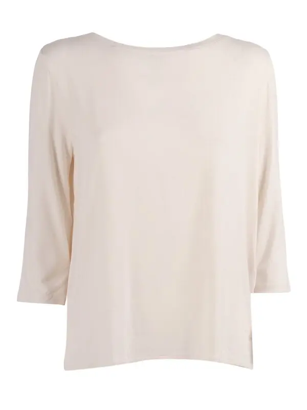 Majestic Filatures Boatneck 3/4 Sleeve T-shirt