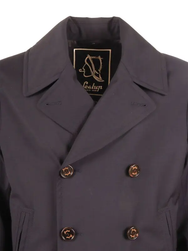 SEALUP Amalfi Pea Coat In Virgin Wool