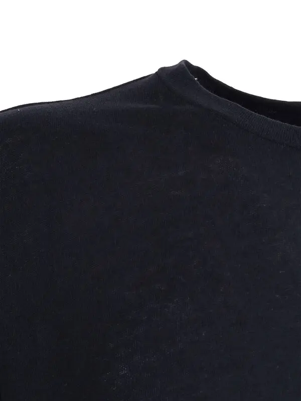 Majestic Filatures Col Rond Mc 003 T-shirt - Blu