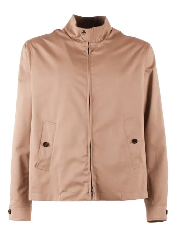 SEALUP Diogene Blouson In Wool And Cotton Blend - Other