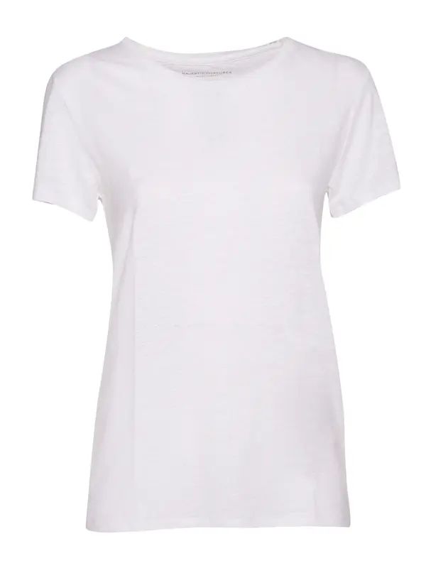 Majestic Filatures Col Rond Mc 001 T-shirt - White