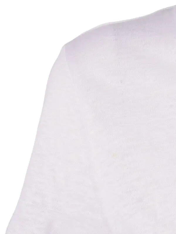 Majestic Filatures Col Rond Mc 001 T-shirt - White