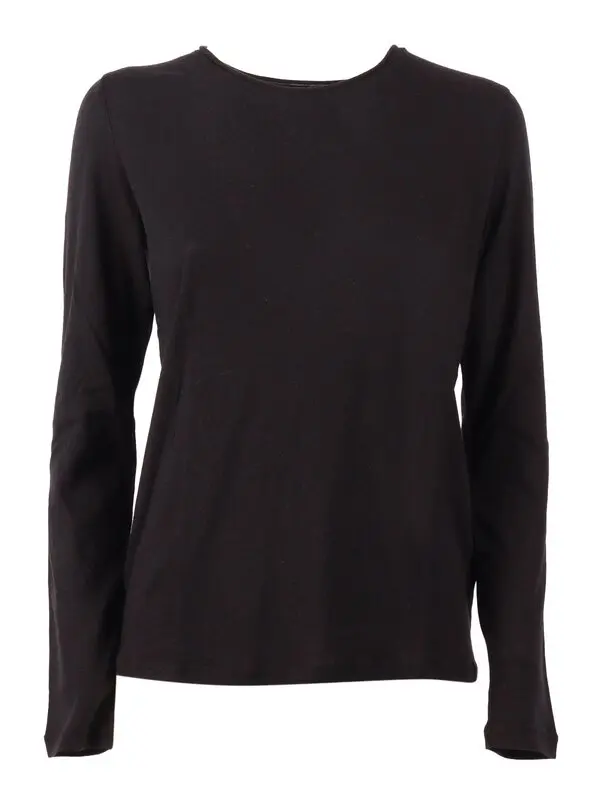 Majestic Filatures Long Sleeve Crewneck T-shirt - Red