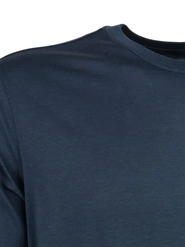 Majestic Filatures Col Rond Mc 1121 - Blu