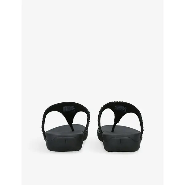 Fitflop Solay Crystal Woven Sandals - Black
