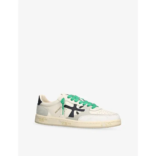 Premiata Bskt Clay Leather Trainers