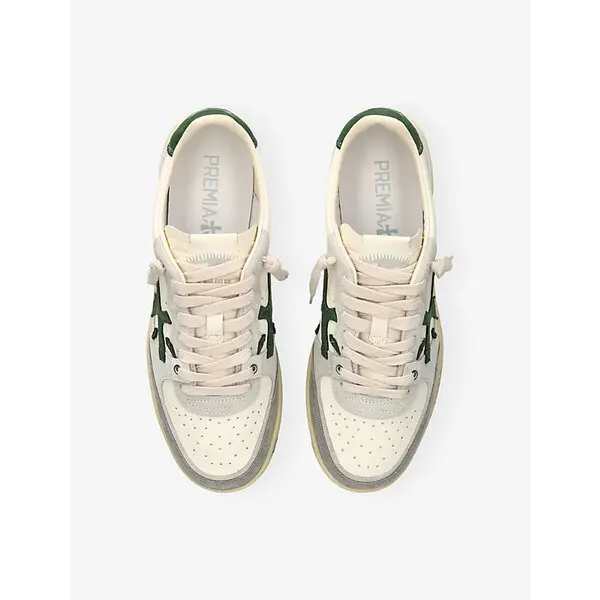 Premiata Bskt Clay Leather Trainers