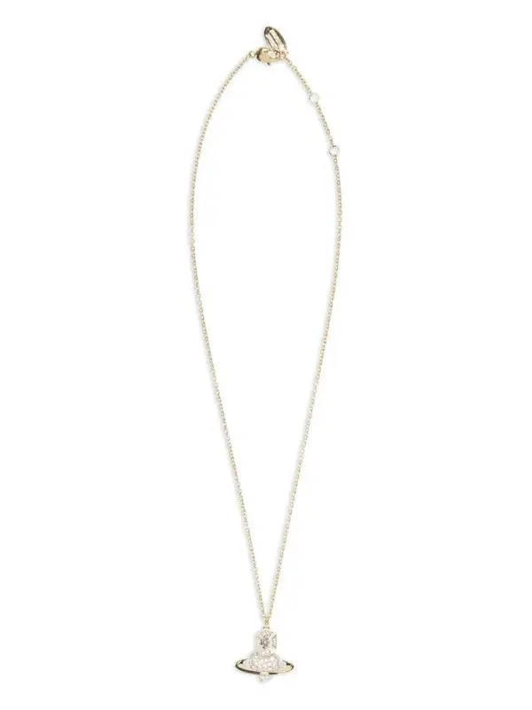 VIVIENNE WESTWOOD Valentine`s Agnatha Bas Relief Pendant Necklace - Metallic