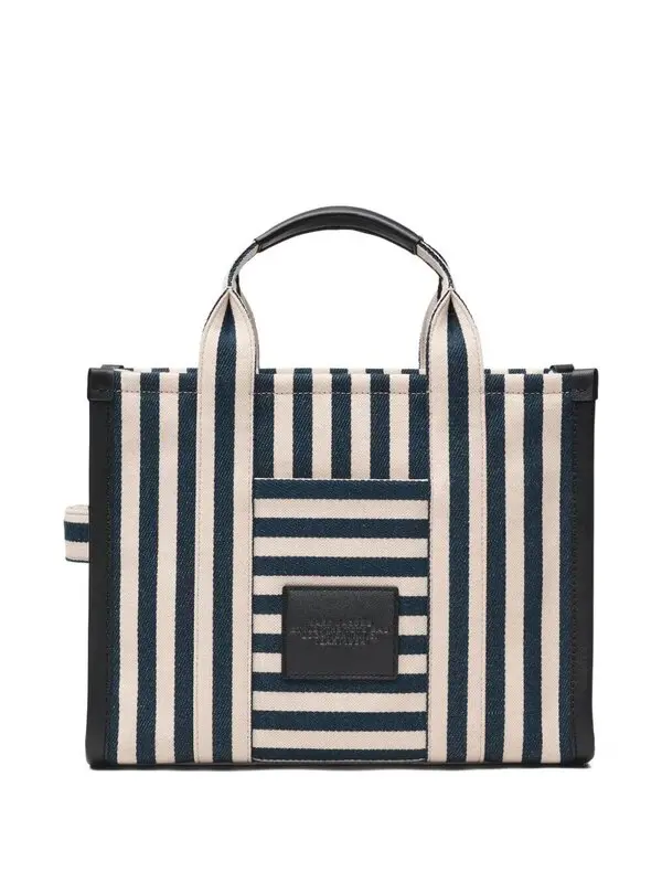 Marc Jacobs Stripe Canvas Medium Tote Bag