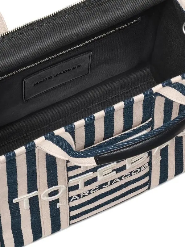 Marc Jacobs Stripe Canvas Medium Tote Bag