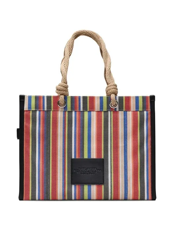 Marc Jacobs Stripe Mesh Large Tote - Multi
