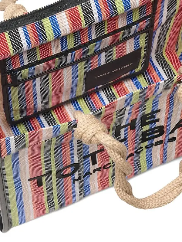 Marc Jacobs Stripe Mesh Large Tote - Multi
