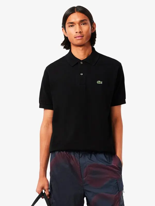 Lacoste Logo Polo - Black