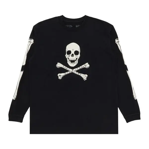 VLONE Skull And Bones Longsleeve - Black