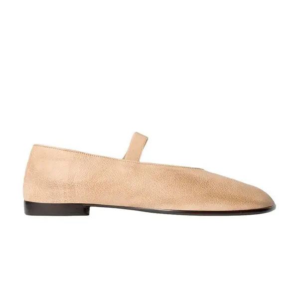 LEMAIRE Wmns Glove Ballerina 'washed Beige - Tan