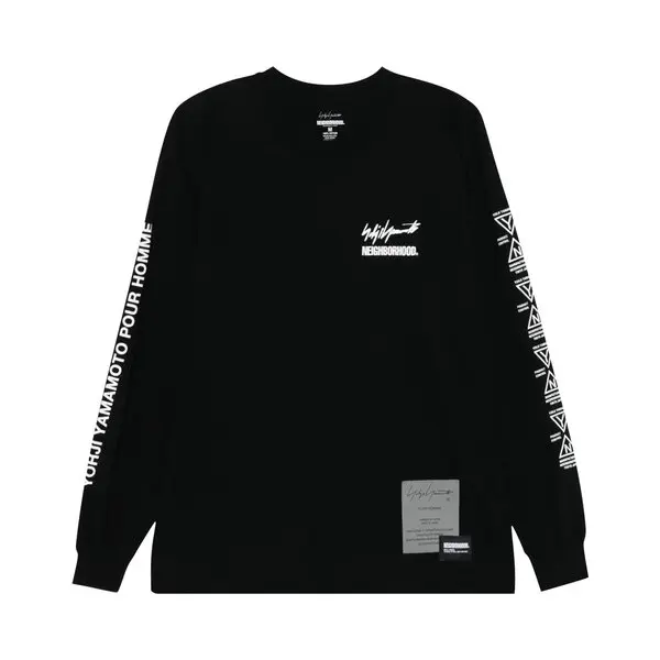 Yohji Yamamoto X Neighborhood Long-sleeve T-shirt - Black