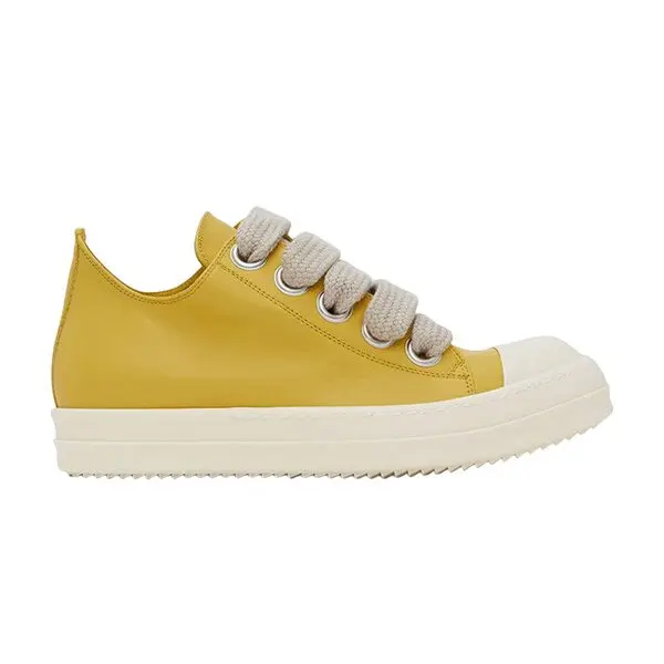 Rick Owens Porterville Jumbo Laced Low Sneakers - Yellow
