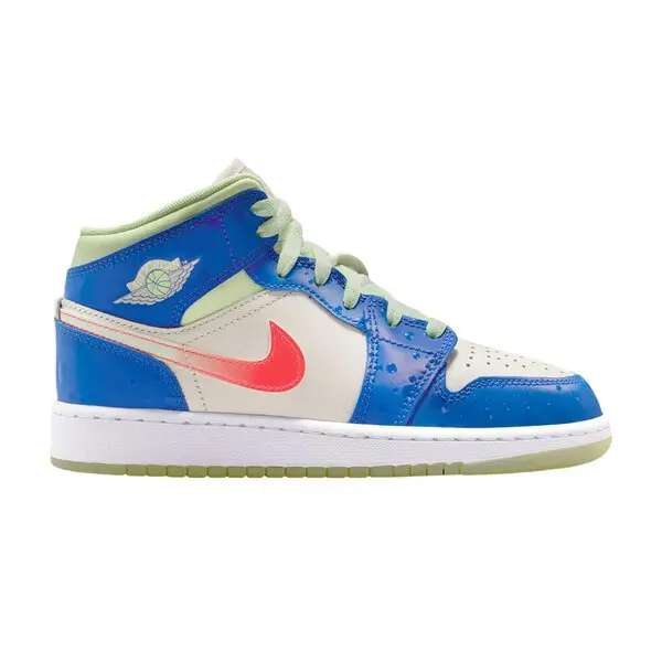 JORDAN 1 Mid Gs Sneakers - Blue