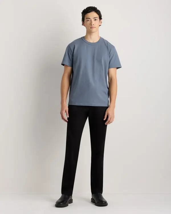 Quince Heavyweight T-shirt - Faded Indigo