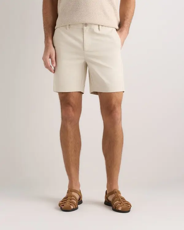 Quince Classic Stretch Chino Shorts 7 - Stone
