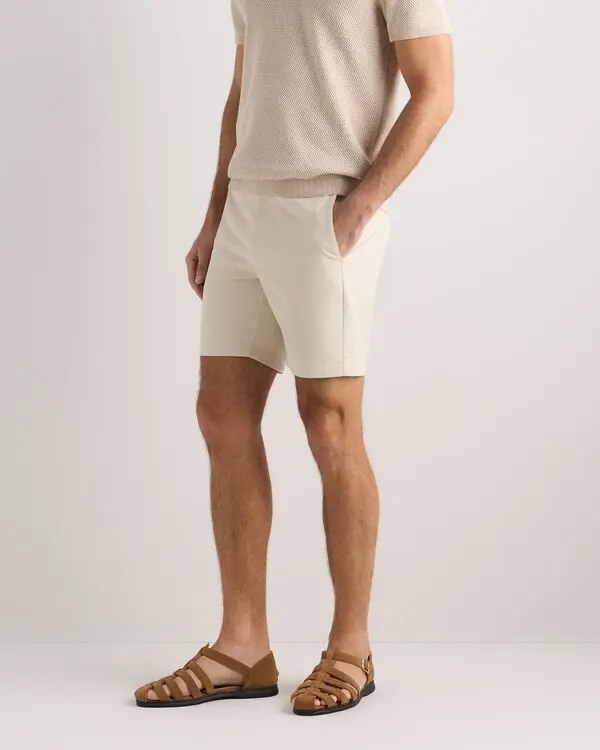 Quince Classic Stretch Chino Shorts 7 - Stone