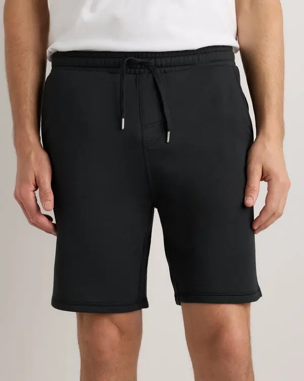 Quince Supersoft Fleece 7.5" Sweatshorts - Black