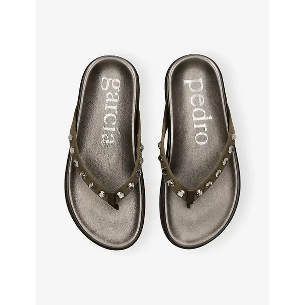 PEDRO GARCIA Devika Satin Sandals