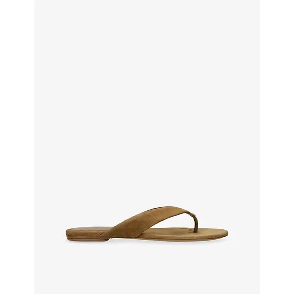 Le Monde Beryl Flat Thong Sandals - Taupe