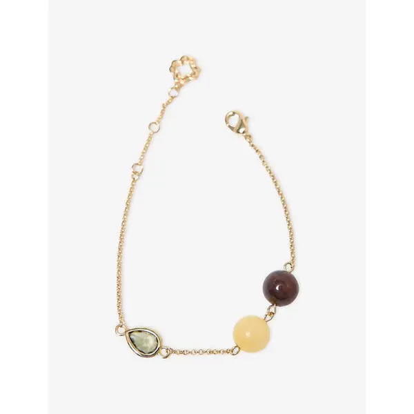 Maje Crystal-embellished -toned Bracelet
