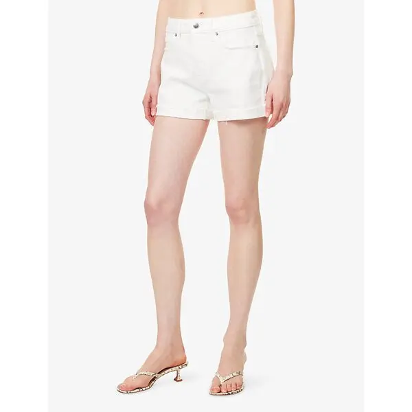 Good American Good Girlfriend Denim Shorts