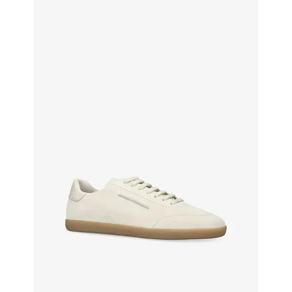 Zegna 232 Suede Trainers - White
