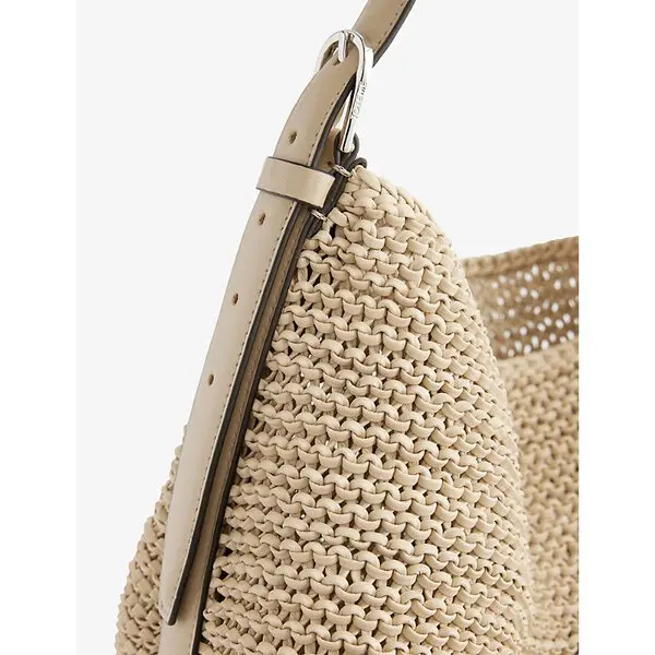 TOTEME Woven Leather Tote Bag