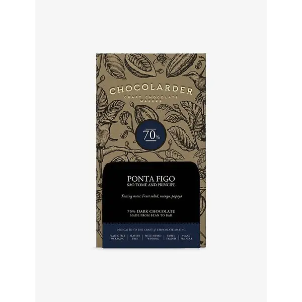 CHOCOLARDER Ponta Figo 70% Dark Chocolate Bar 70g - One-color