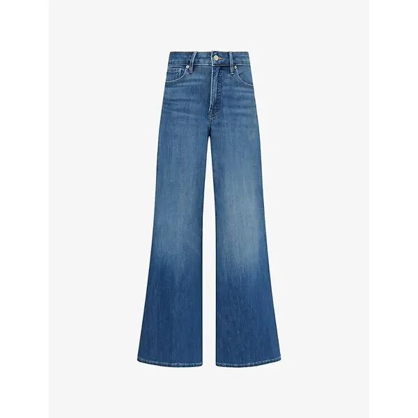 Good American Palazzo-leg Stretch-denim Jeans - Indigo1281