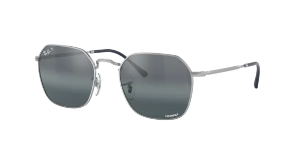 Ray-ban Sunglasses With Polarized Lenses - Silver,blue Polarized+