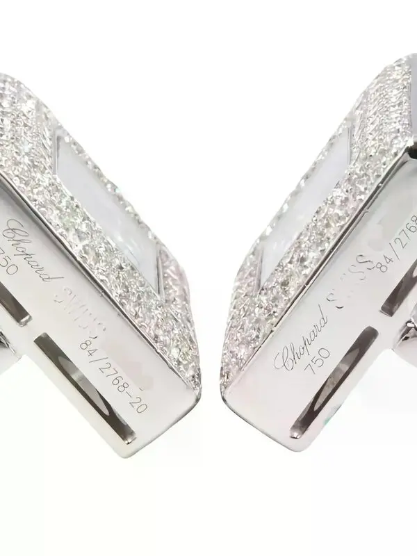 Chopard Happy Diamonds Square Earrings