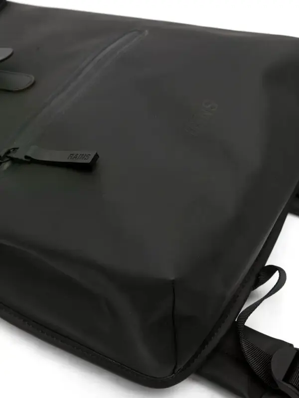 Rains Rolltop Rucksack - Black