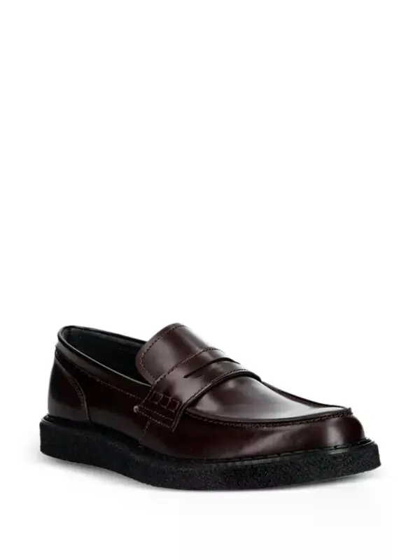 Fred Perry Panelled Penny Loafers