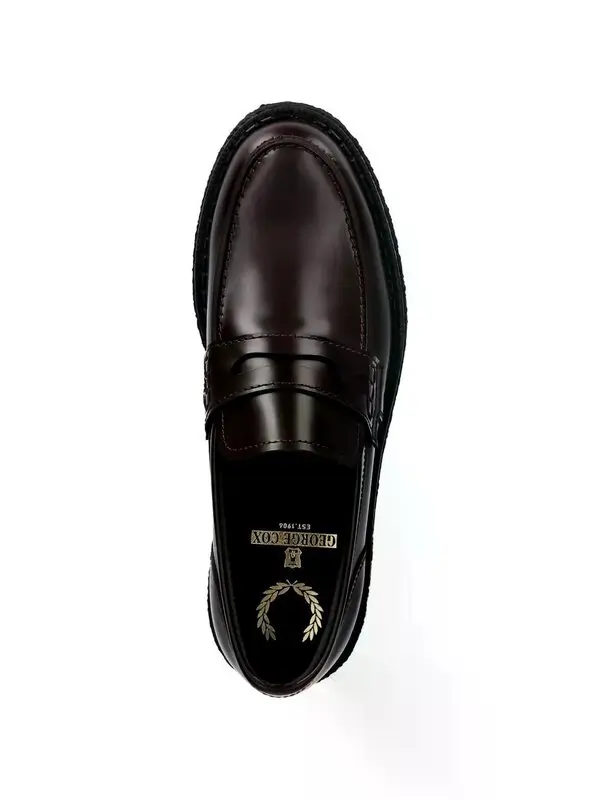 Fred Perry Panelled Penny Loafers