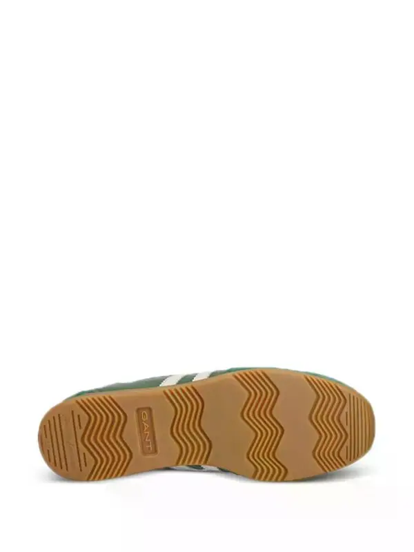 Gant Spearclub Suede Striped Sneakers - Green
