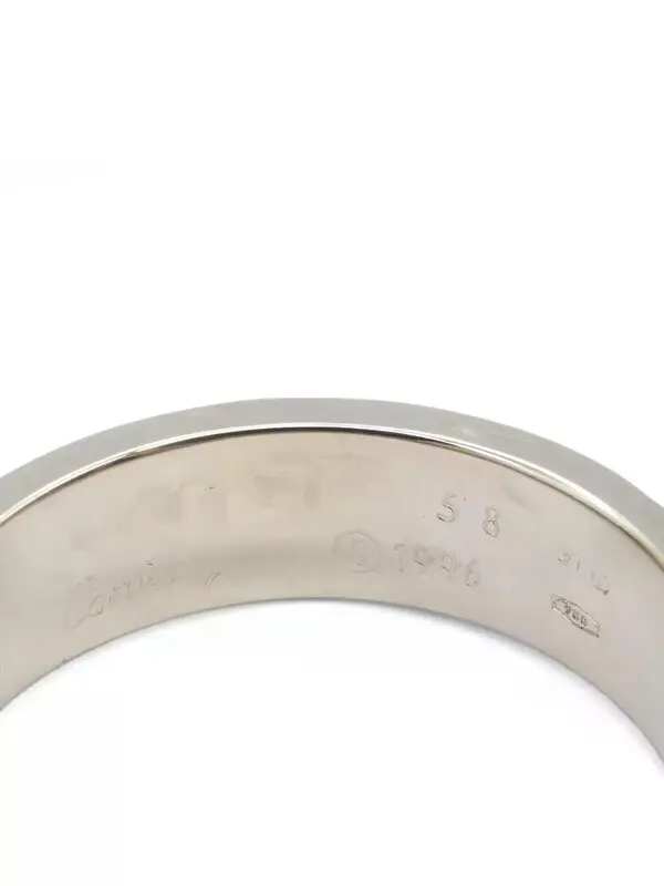 Cartier 18kt White Gold Love Ring
