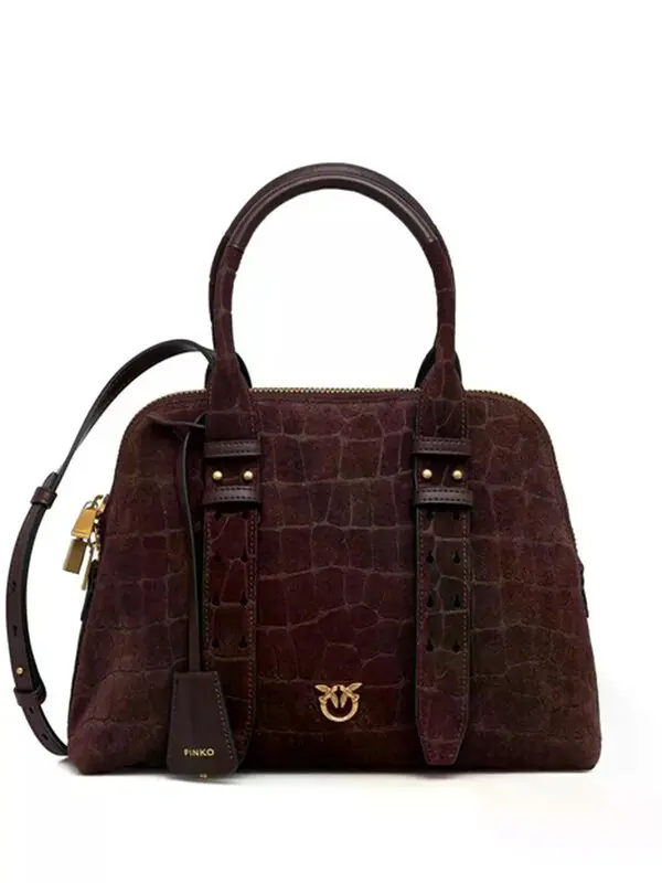 Pinko Croc-effect Satchel