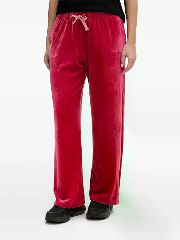 BANANA MOON Velvet Effect Wide Leg Trousers