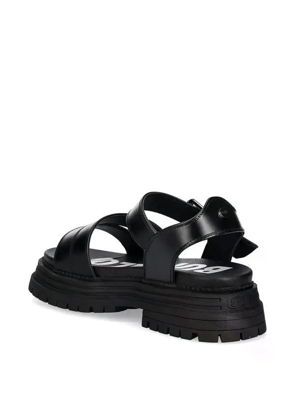 BUFFALO Platform Buckle Sandals