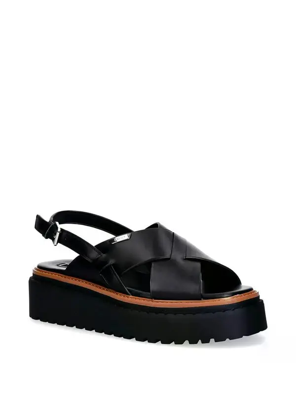 Liu Jo Crossover Flatform Sandals