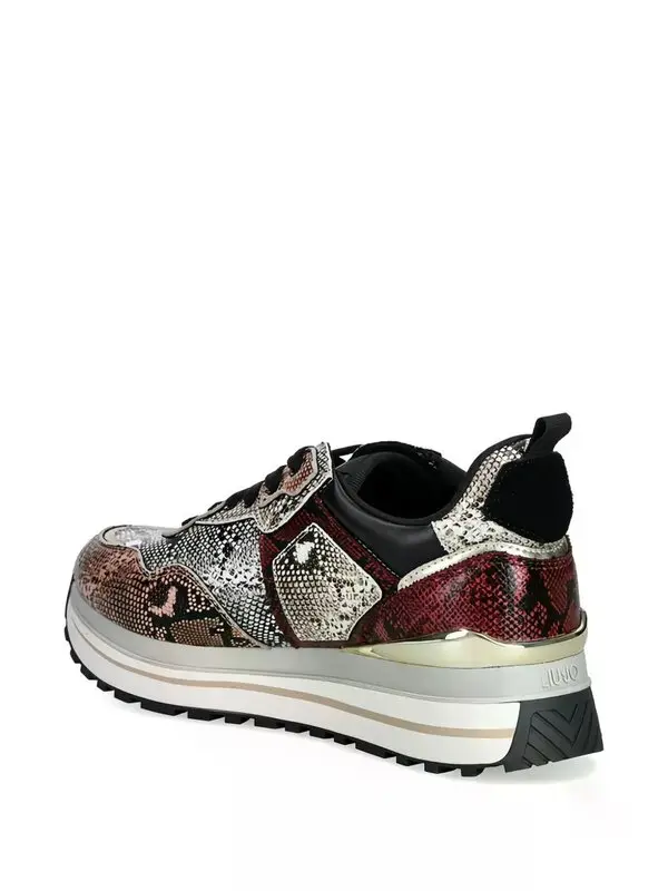 Liu Jo Snake-effect Platform Sneakers