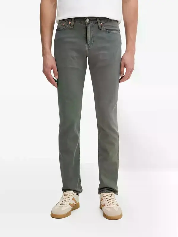 LEVI'S 511 Slim Jeans With Logo Patch - Green