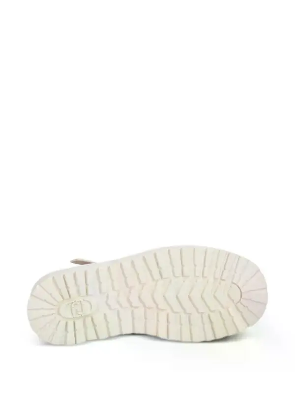 Liu Jo Leather Platform Sandals