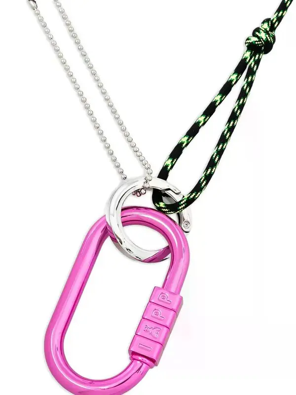 Patrizia Pepe Logo-charm Keyring